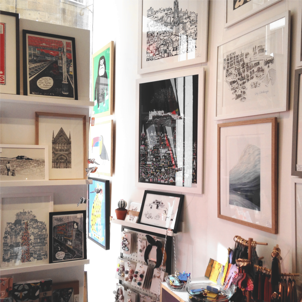 Brand New Edinburgh Views - The Red Door Gallery