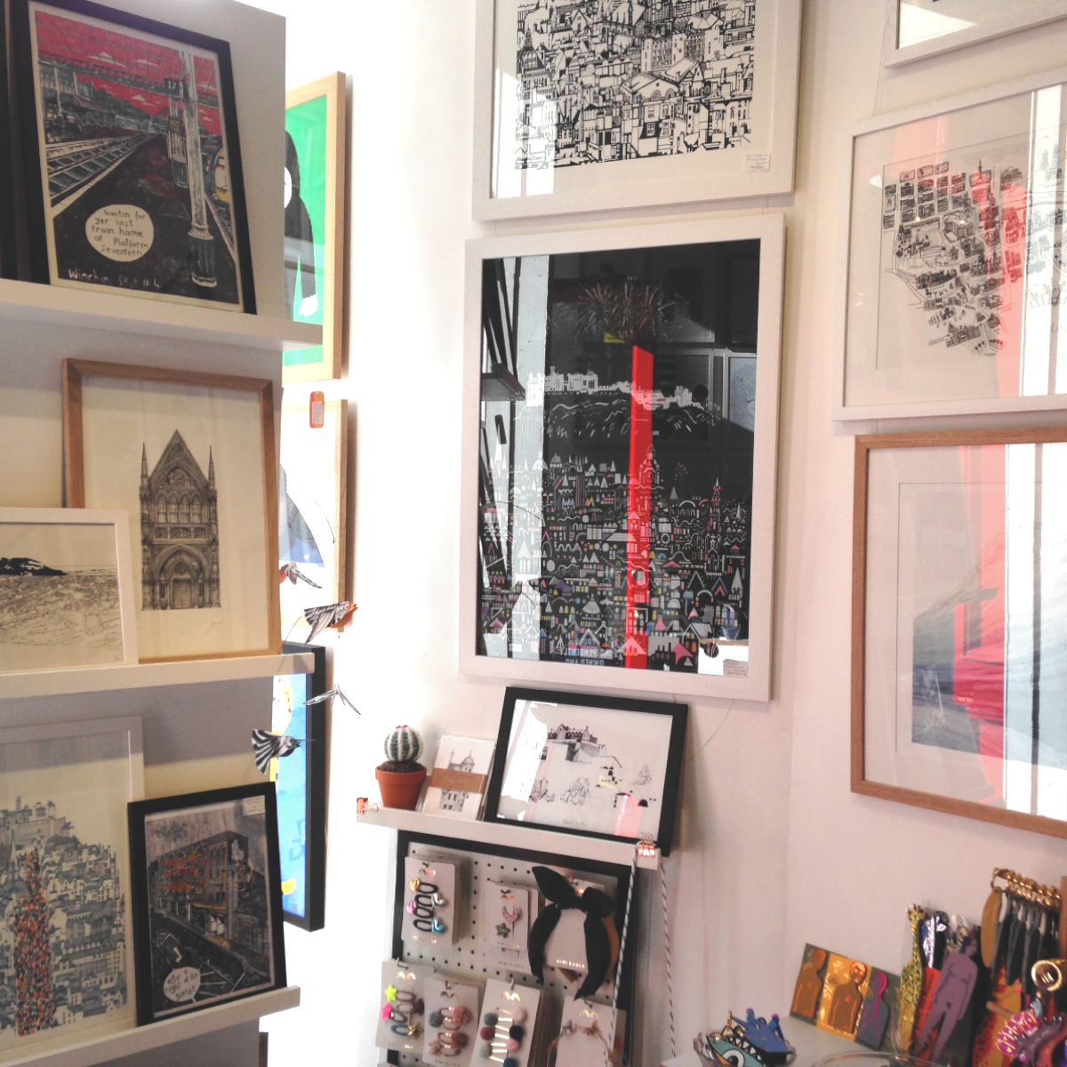 Brand New Edinburgh Views - The Red Door Gallery