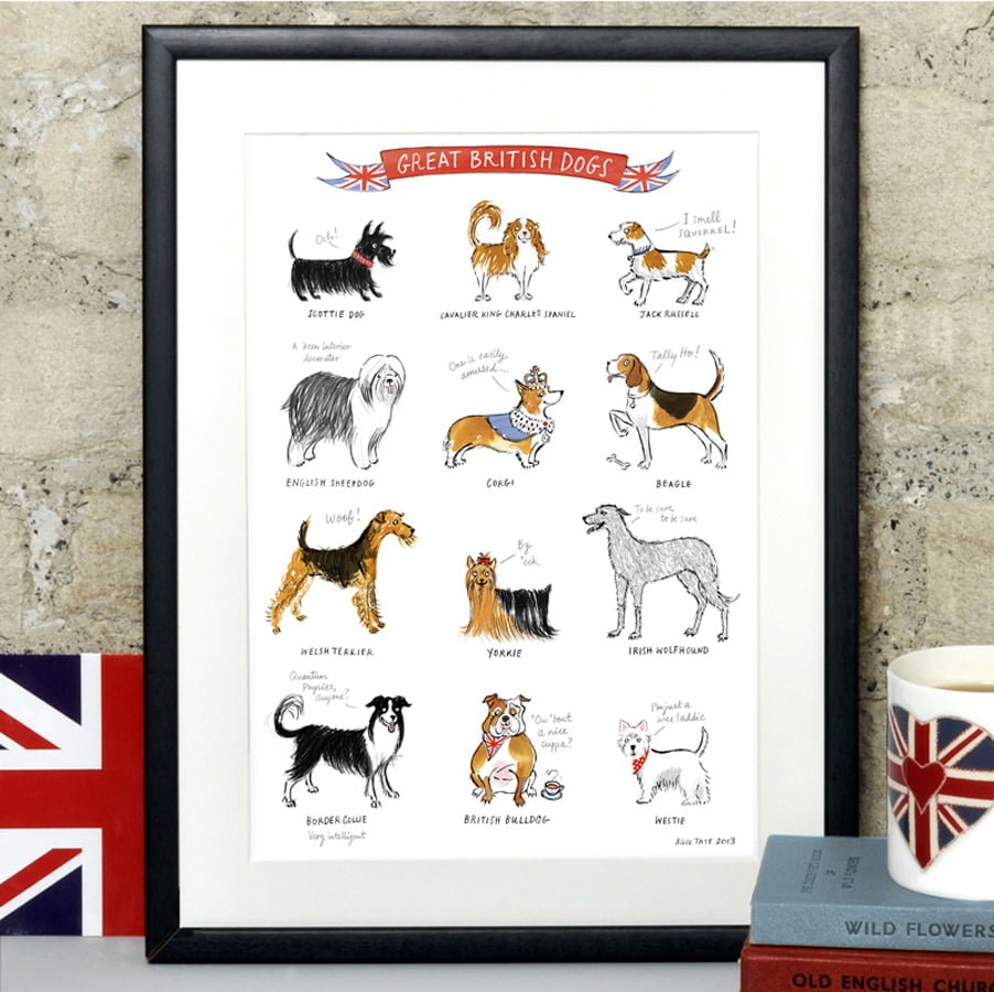 Great British Dogs | The Red Door Gallery