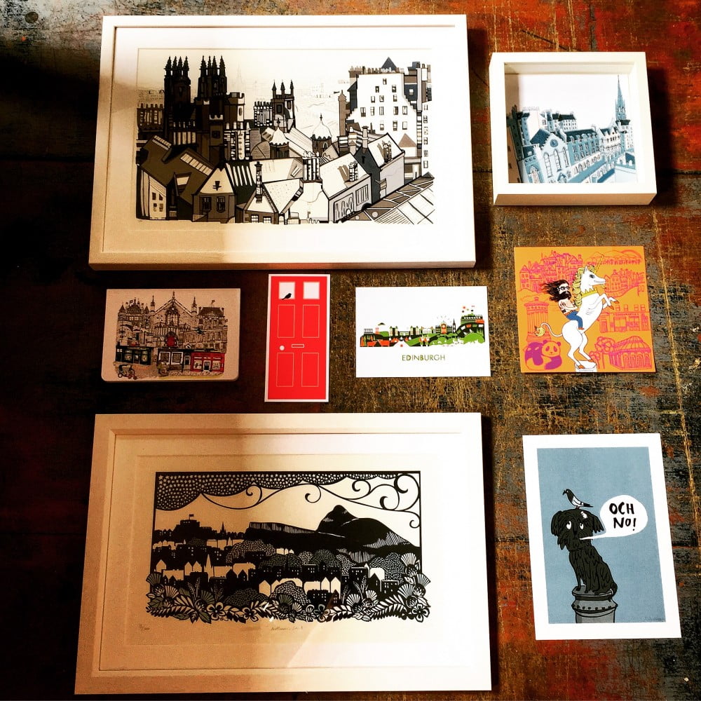 Friday Favourites - All Eyes on Edinburgh - The Red Door Gallery