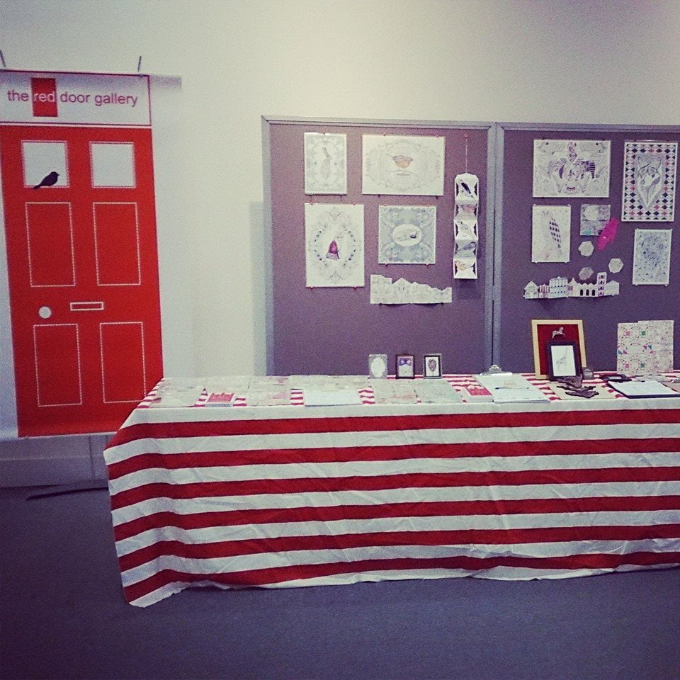 Paper Crafting Poppies - The Red Door Gallery